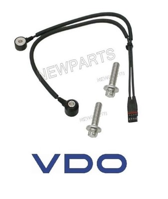 For BMW e82 e88 e90 e92 328i e60 528xi Knock Sensor+bolts oem Vdo ...
