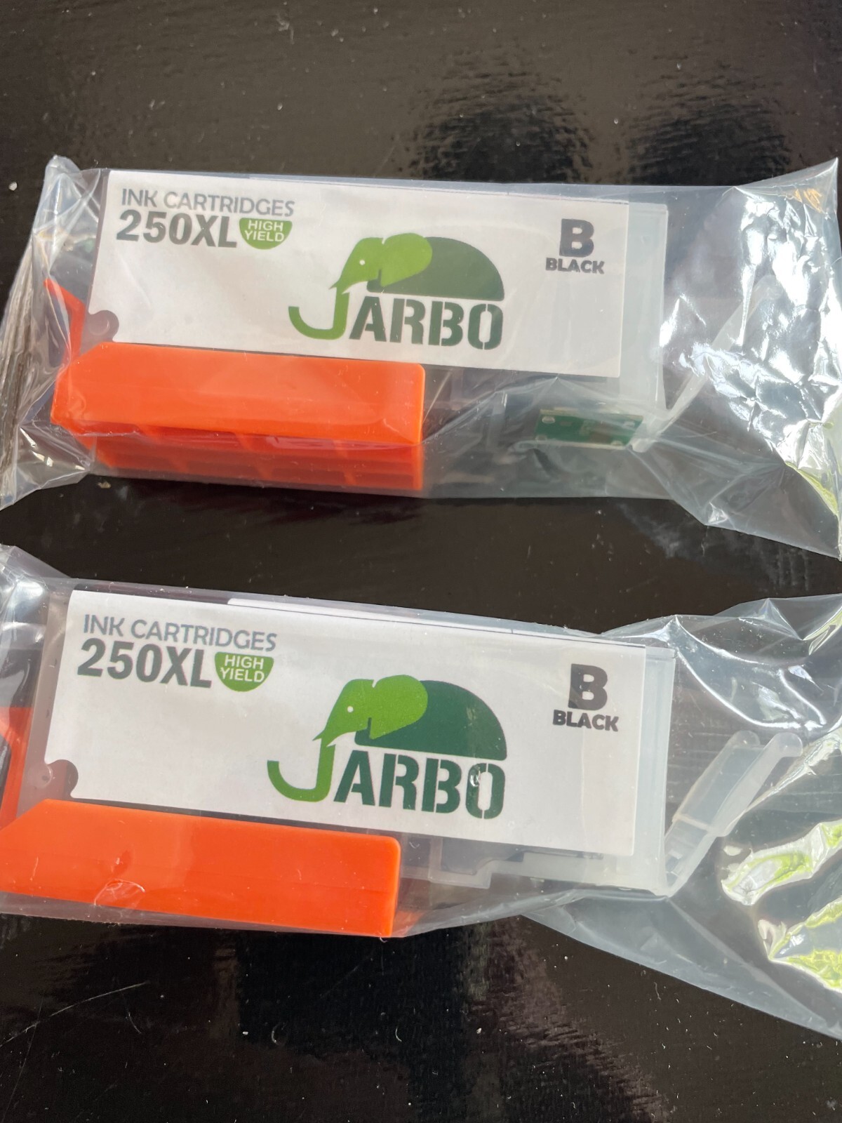Jarbo 250XL Black Inkjet Cartridges (Qty. 2) for Canon | eBay