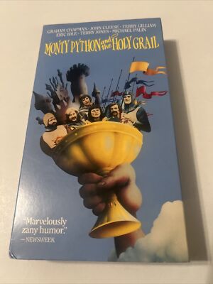 Monty Python and the Holy Grail (VHS, 1991) Factory Taped Not Sealed ...
