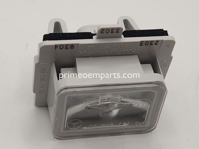Genuine OEM Mercedes Benz License Plate Light Assembly 0999067000 | eBay