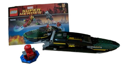 Lego 76006 Killian Speedboad & Exploding Buoy Marvel No Mini-Figs | eBay