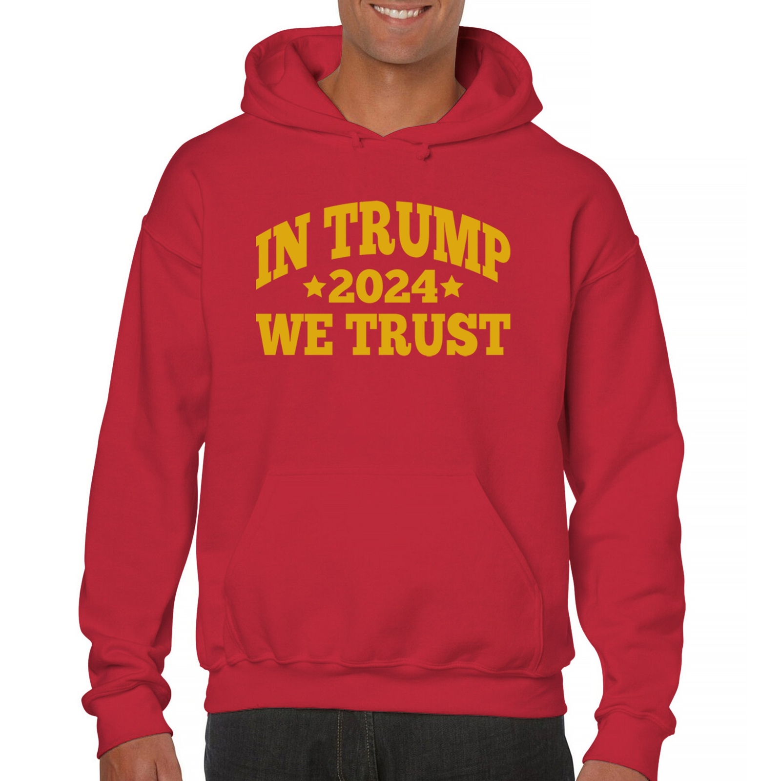 In Trump We Trust 2024 Sweatshirt President 47 MAGA FJB America First ...
