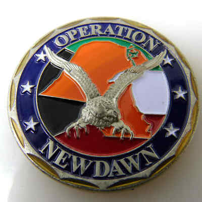 OPERATION NEW DAWN NEW MISSION NEW REFLECTION CHALLENGE COIN | eBay