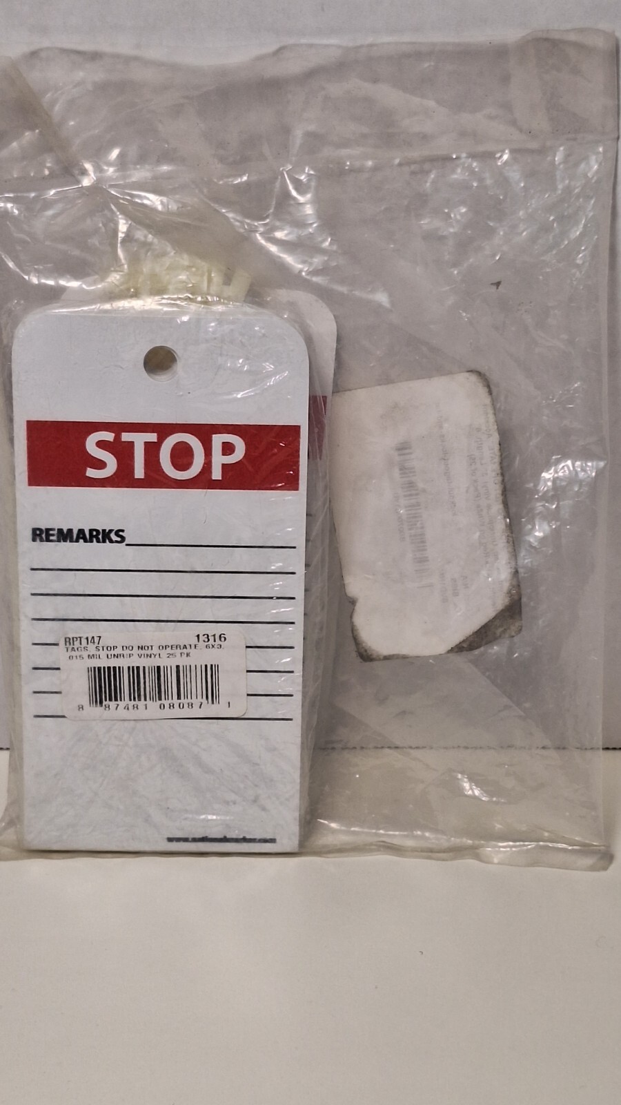 Do Not Operate Tags For Machine Lockout Tag Out. Pack Of 25 With Zip ...