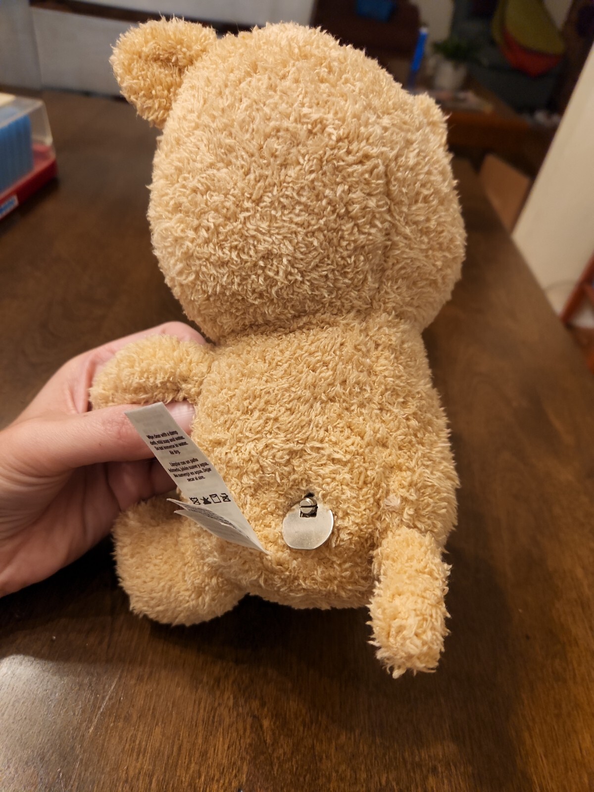 Boppy Teddy Bear Musical Wind Up Plush 10" Stuffed Animal Baby Toy 2015 ...