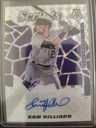 2021 Panini Mosaic Scripts Prizm Sam Hilliard Autograph #SCR-SH | eBay