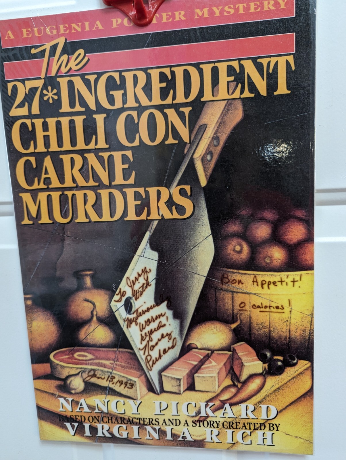 * Nancy Pickard book cover poster 27 Ingrediant Chili- Laminated V ...