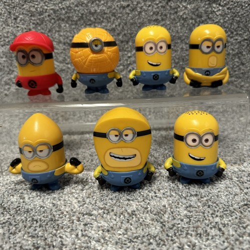 Lot Of 7 2024 McDONALD'S Despicable Me 4 Dreamworks Minions HAPPY MEAL ...