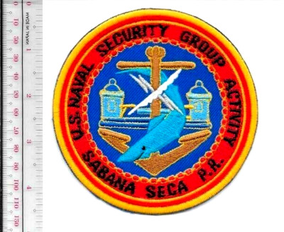 US Navy USN Puerto Rico Naval Security Group Activity Sabana Seca Navy ...