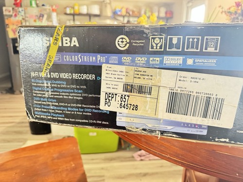 Brand New Unopened Toshiba VCR And DVD Recorder And Player Sears Brand ...