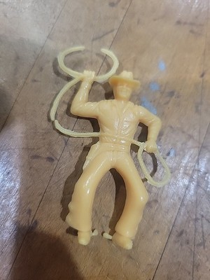 MPC Cowboy Mounted with lasso in Tan Colored plastic | eBay