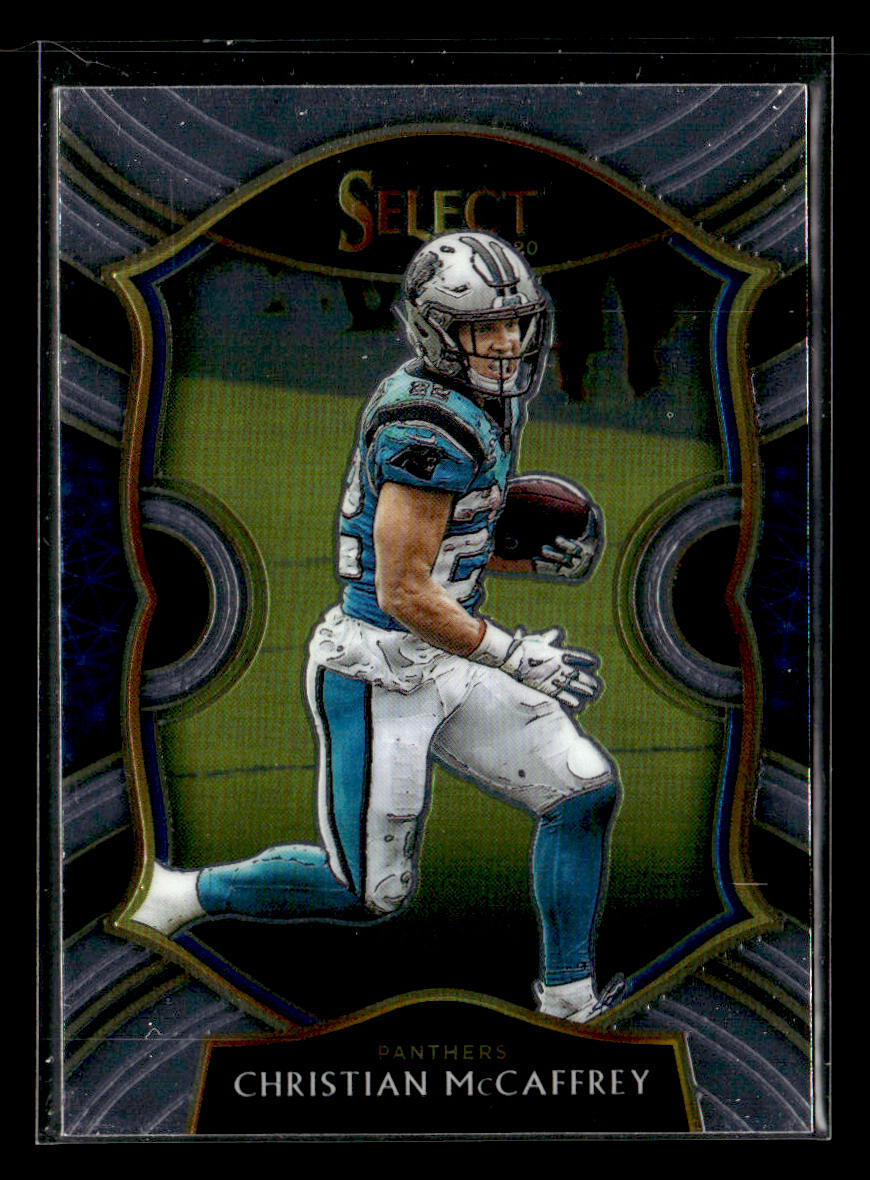 2020 Panini Select #7 Christian McCaffrey Card Carolina Panthers | eBay