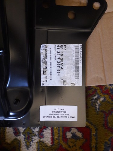 BMW 3 Series F30 Saloon Rear Back Panel 2011-2017 Part No 41347297994 ...