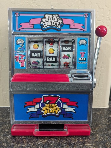 Mega Million Vegas Style Slot Machine Bank Toy | eBay