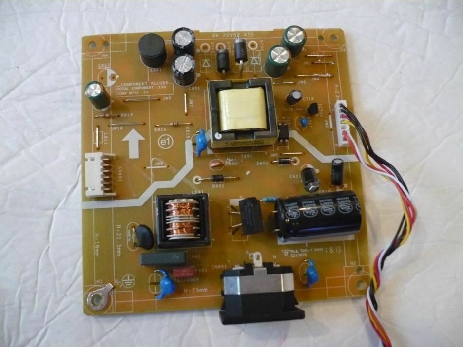 ACER K202HQL MONITOR POWER SUPPLY BOARD 5E22T02019 / 4H.22V02.A50 | eBay