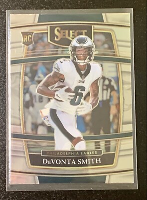 2021 Panini Select DeVonta Smith Concourse level #49 Rookie Card!!! | eBay
