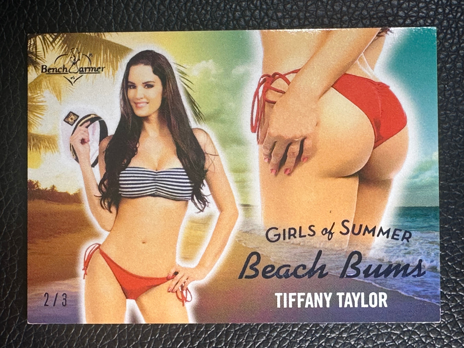 2023 Bench Warmer Girls Of Summer Beach Bums Blue Foil Tiffany Taylor 2/3 | eBay