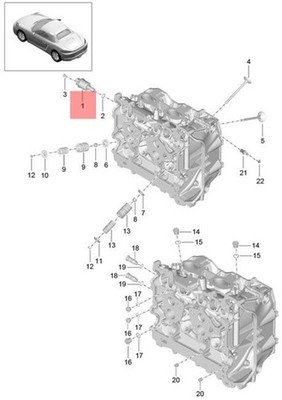 Genuine PORSCHE 2 718 Boxster Cayman 911 Throttle Control Element ...