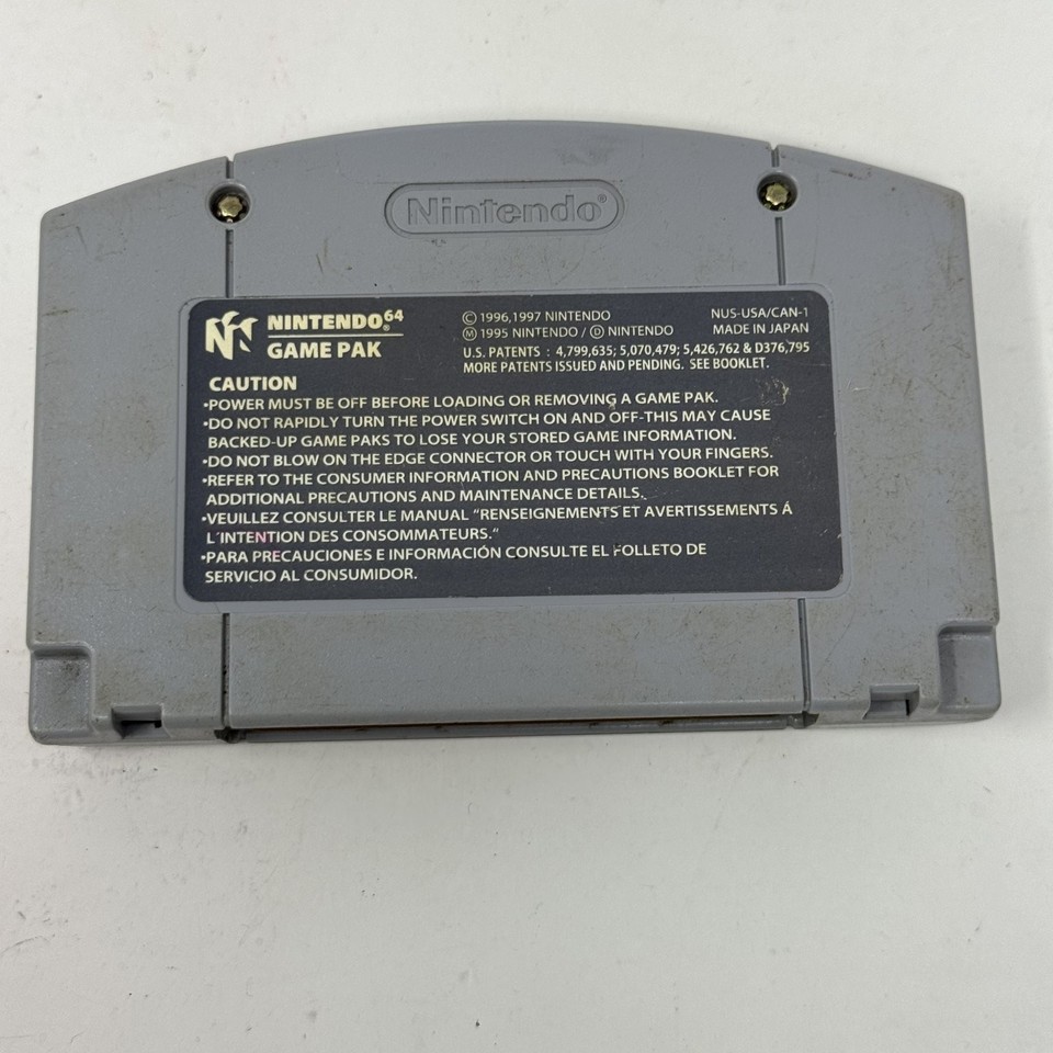 F1 Pole Position 64 Nintendo 64 Video Game Racing Multiplayer | eBay