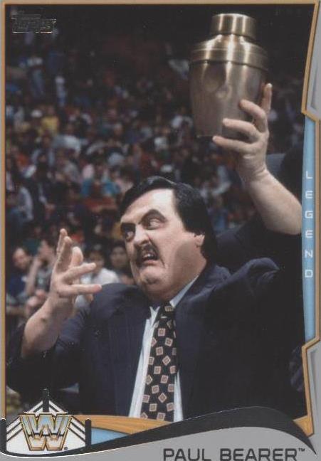 2014 Topps WWE - Paul Bearer #107 Silver for sale online | eBay