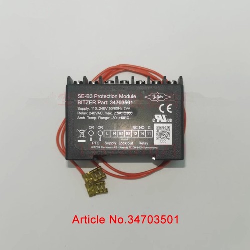 1pcs SE-B3 34703501 compressor protection module Bitzer | eBay