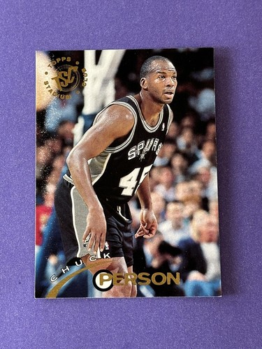 1995-96 Topps Stadium Club Chuck Person #282 San Antonio Spurs (Q) | eBay