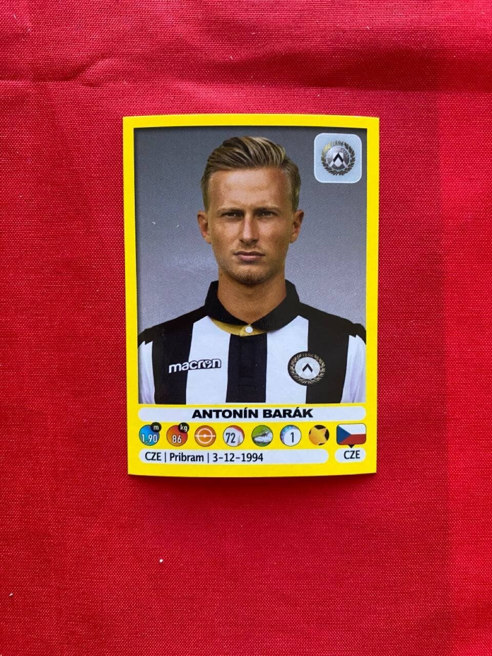 FIGURINA nuova CALCIATORI PANINI 2018-19 #552 Antonín Barák Udinese | eBay