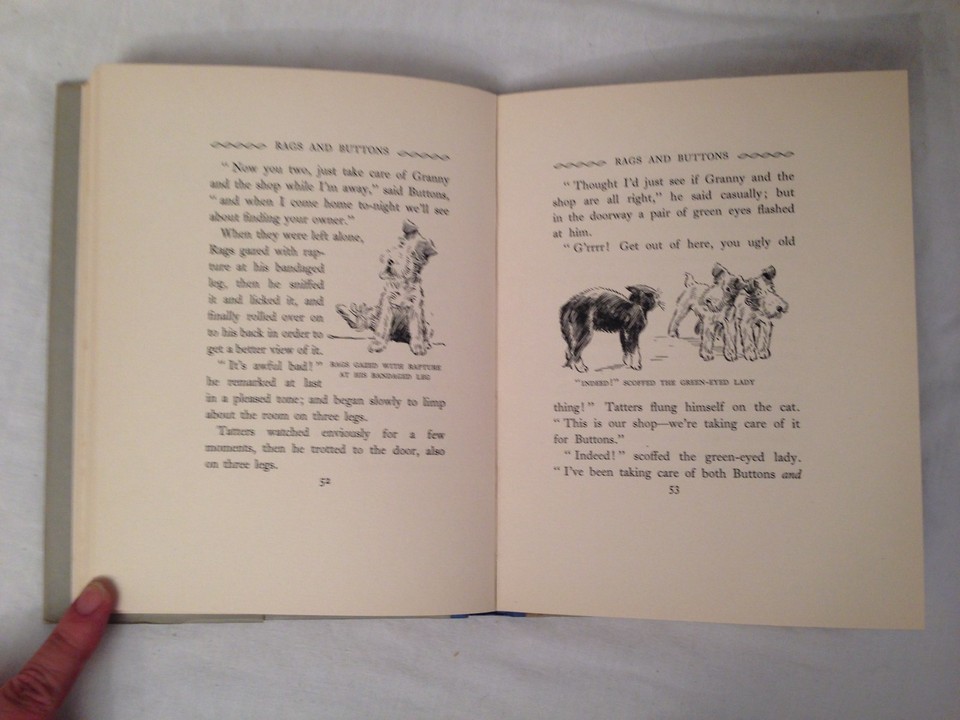 Lewis Dutton / Edgar Norfield - Rags and Buttons,1st/1st 1936 in Jacket ...