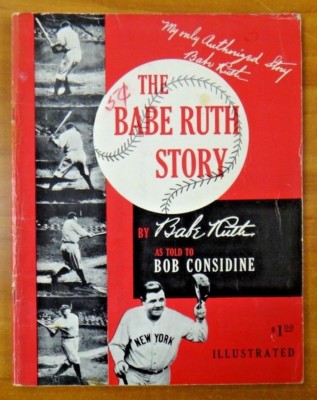 The Babe Ruth Story 1948 Illustrated Magazine | eBay