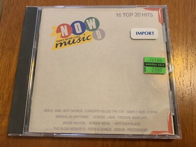 NOW THAT's WHAT I CALL MUSIC 9 / NOW 9 - OG UK CD PRESS 1987 IMPORT ...