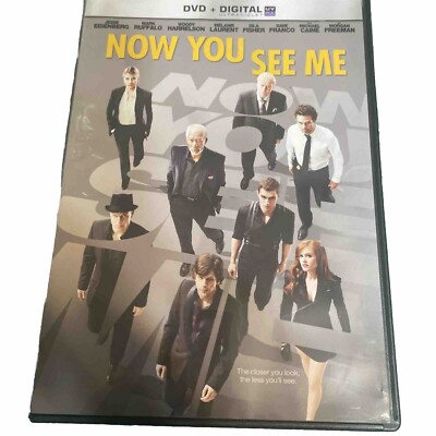 Now You See Me (DVD, 2013) Mark Ruffalo, Isla Fisher, Michael Caine ...