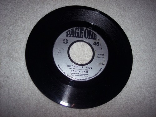 45--VANITY FARE--HITCHIN' A RIDE / MAN CHILD #2898 | eBay