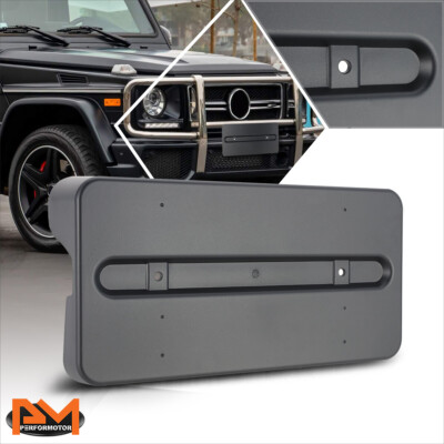 For 13-18 Mercedes-Benz G63 Amg Front Bumper License Plate Tag Mounting ...