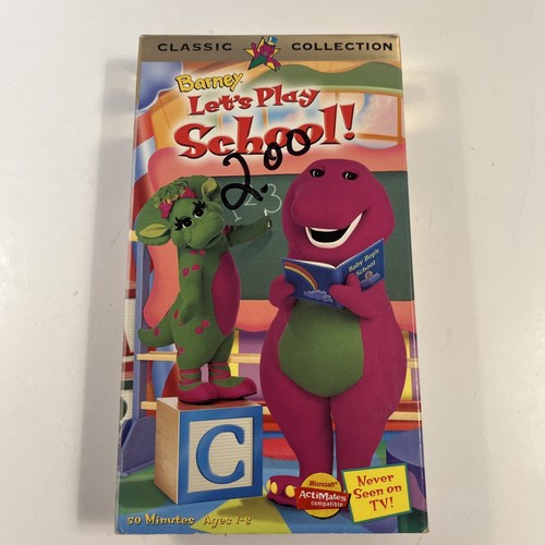 Barney - Lets Play School (VHS, 1999) 45986020338| eBay