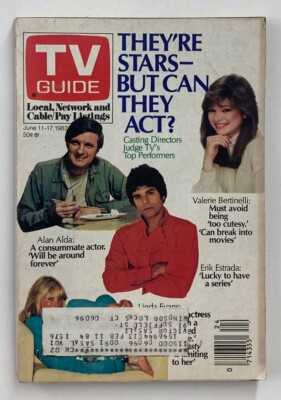 TV Guide Magazine June 11 1983 Valerie Bertinelli Hartford-New Haven Ed. | eBay