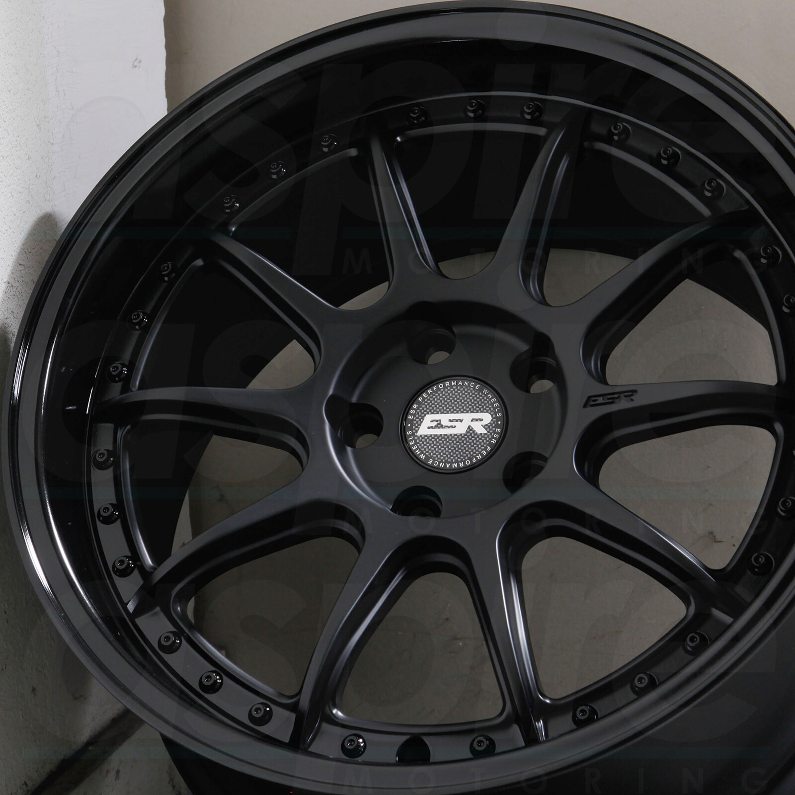 One+18x9.5+ESR+Cs12+5x114.3+35+Gloss+Black+Wheel+Rim+72.6 for sale ...