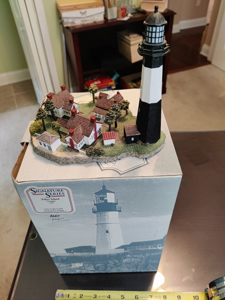 Harbour Lights Tybee Island GA Original Box Excellent Condition | eBay