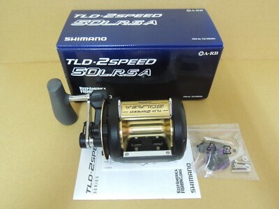 NEW SHIMANO TLD 50 II LRSA 50IILRSA 2-SPEED REEL 3.5:1/ 1.4:1 *FAST ...