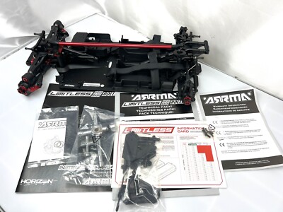 ARRMA V2 limitless roller chassis slider Speed Run 6s 8s NEWEST diffs ...