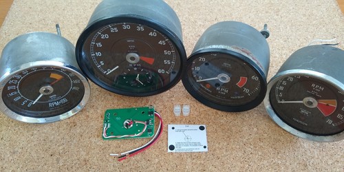 REV COUNTER REPAIR KIT Smiths / Jaeger EASYFIT Tacho RVI and RV ...