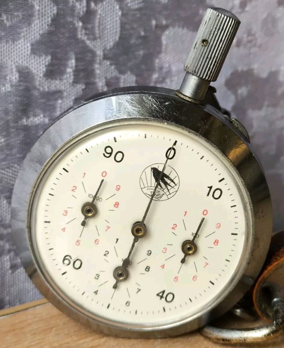 RARE vintage step Mechanical pocket Counter Pedometer… - Gem