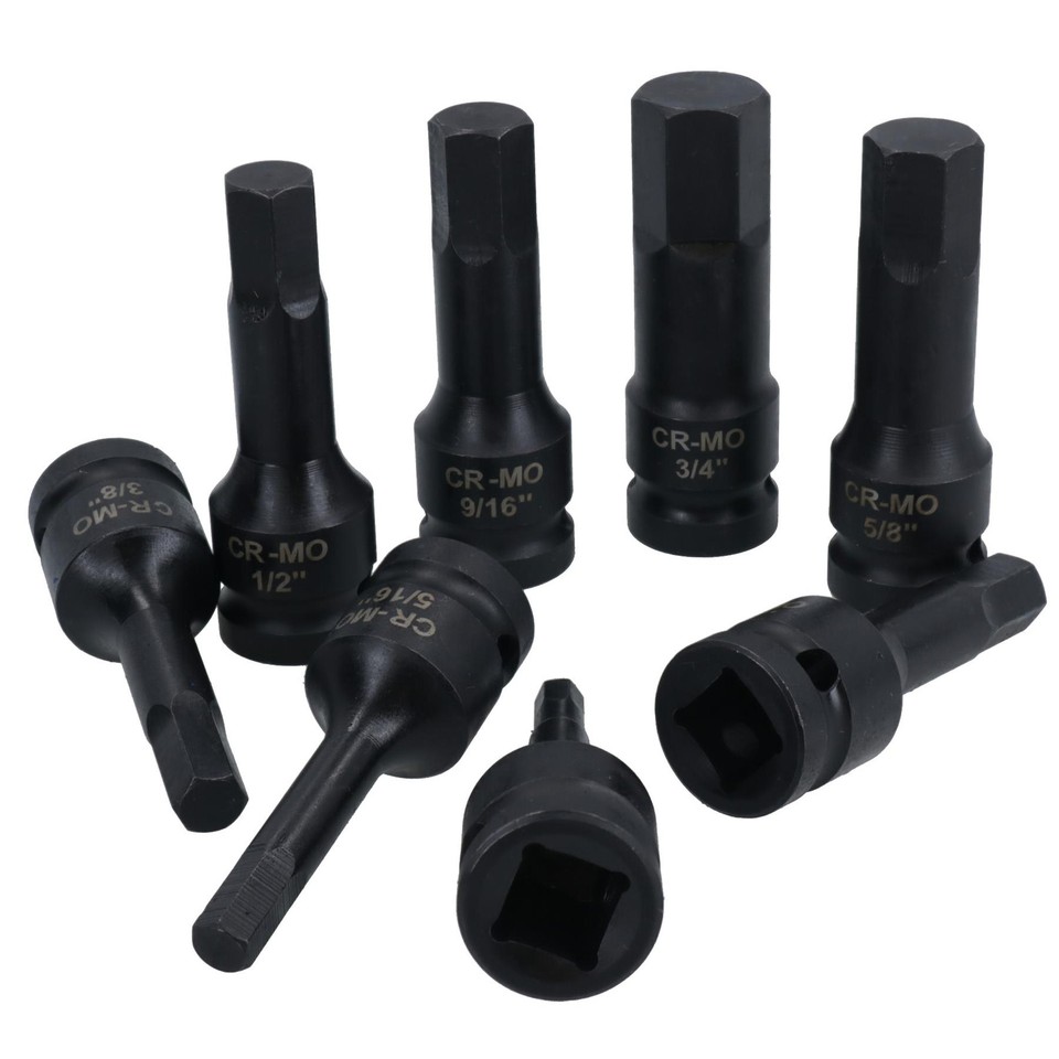 Imperial Deep Impact Allen Hex Key Sockets 1/2in Drive 1/4in – 3/4in ...