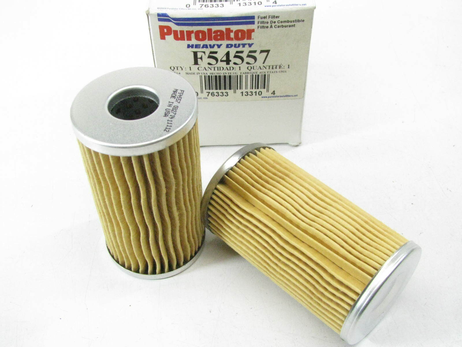 (2) Purolator F54557 Fuel Filter Replaces C10517 33507 L5603F FF882 ...