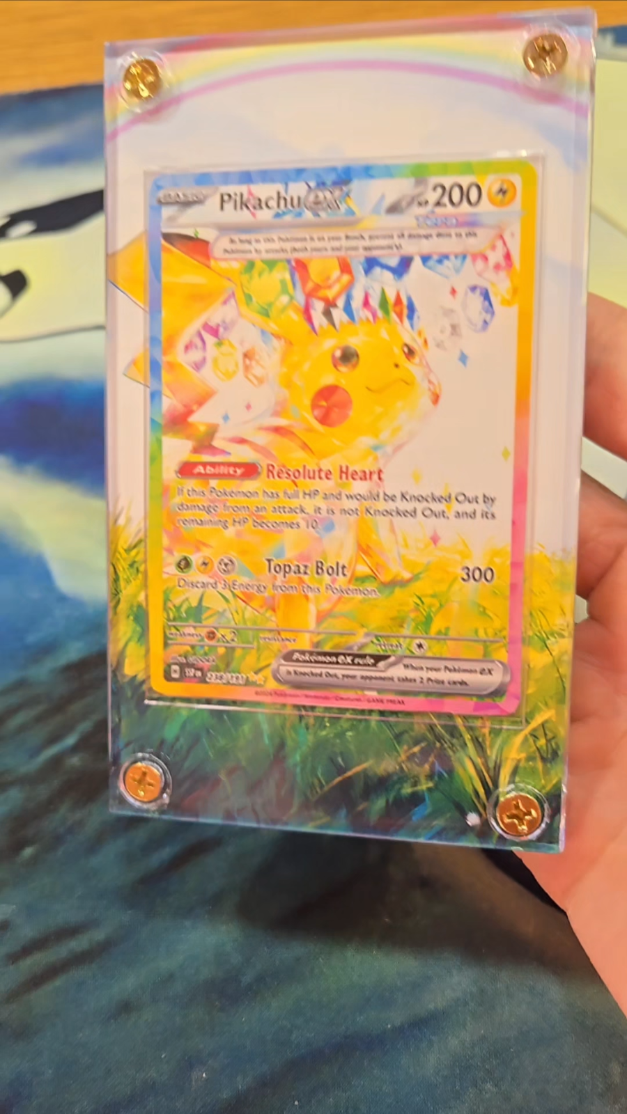 Pokemon Pikachu EX 238/191 SIR Extended Artwork Case from Surging ...