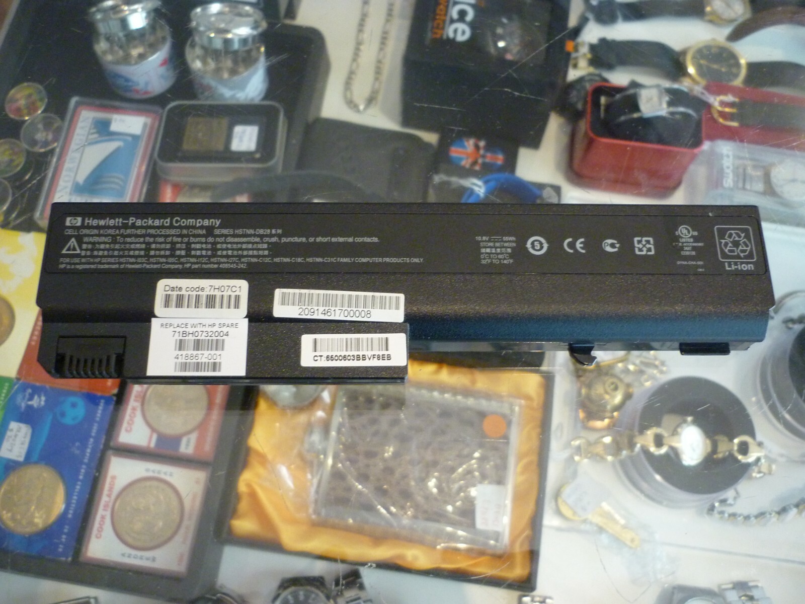 GENUINE HEWLETT-PACKARD HP HSTNN-DB28 LAPTOP BATTERY PACK - AU STOCK ...