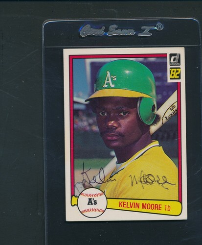 1982 Donruss #534 Kelvin Moore Athletics Signed Auto *A3124 | eBay