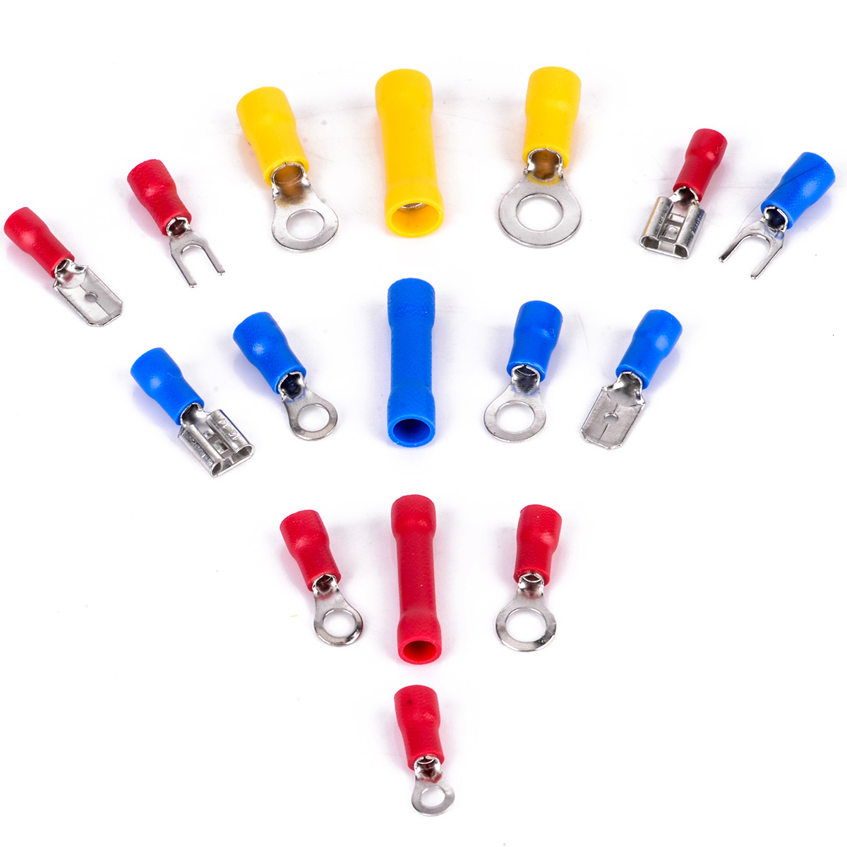 300tlg Sortiment Box Steckverbinder Elektro Kabel Schuhe Isolierte ...