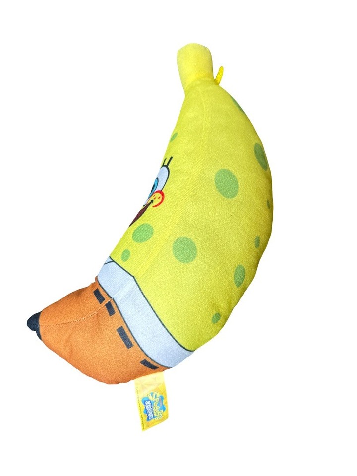 SpongeBob SquarePants - Banana SpongeBob Soft Plush Toy 9” | eBay