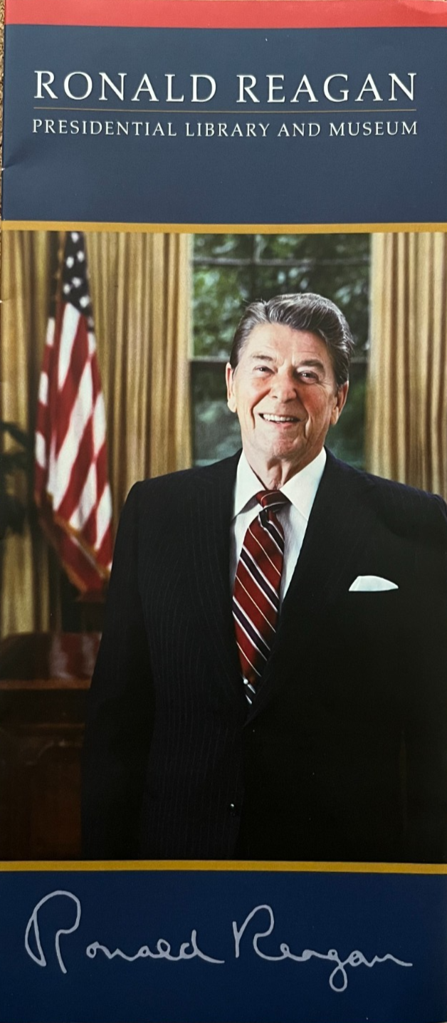 2026 RONALD REAGAN PRESIDENTIAL LIBRARY & MUSEUM BROCHURE/MAP Simi ...