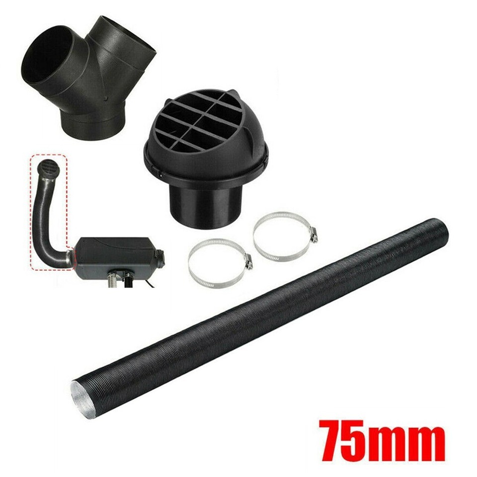 Y Branch Connector Diesel Exhaust Pipe Aluminium Foil Material Hose ...